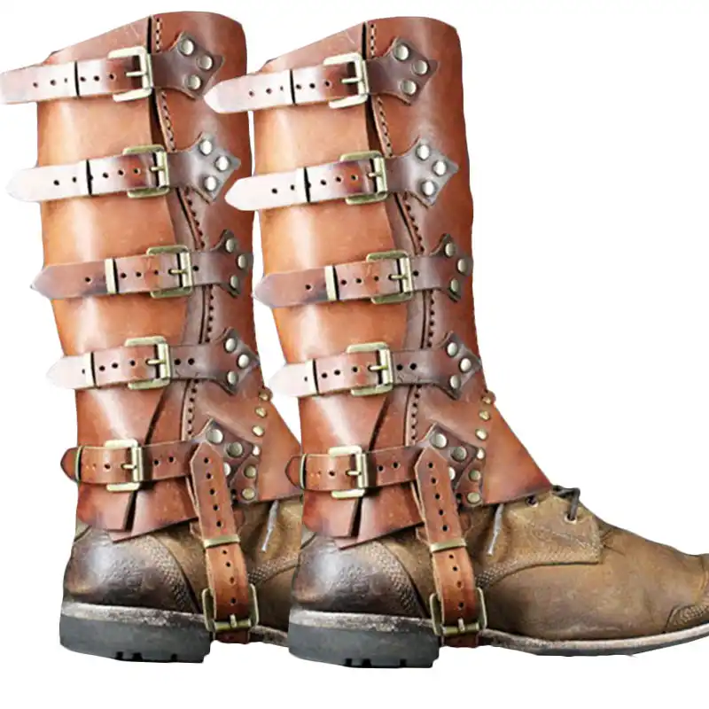 Medieval Larp Knight Arm Cuff Bracer Buckle Strap Armor Adult Wrist ...