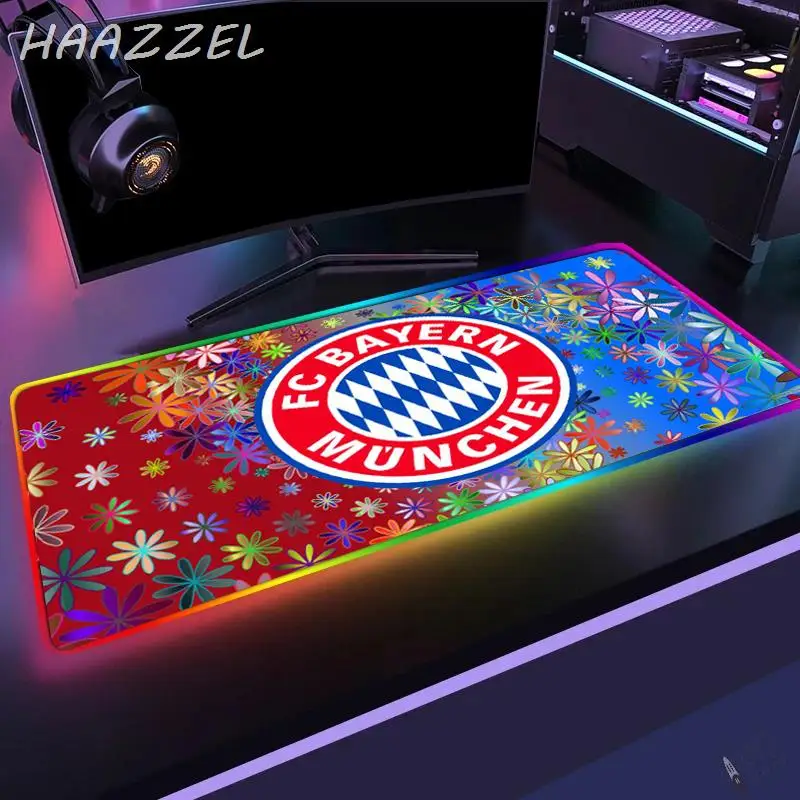 Bayern-Munich-Led-Mouse-Pad-Rgb-Rug-Mouse-Mat-Laptop-Mini-Pc-Gaming ...