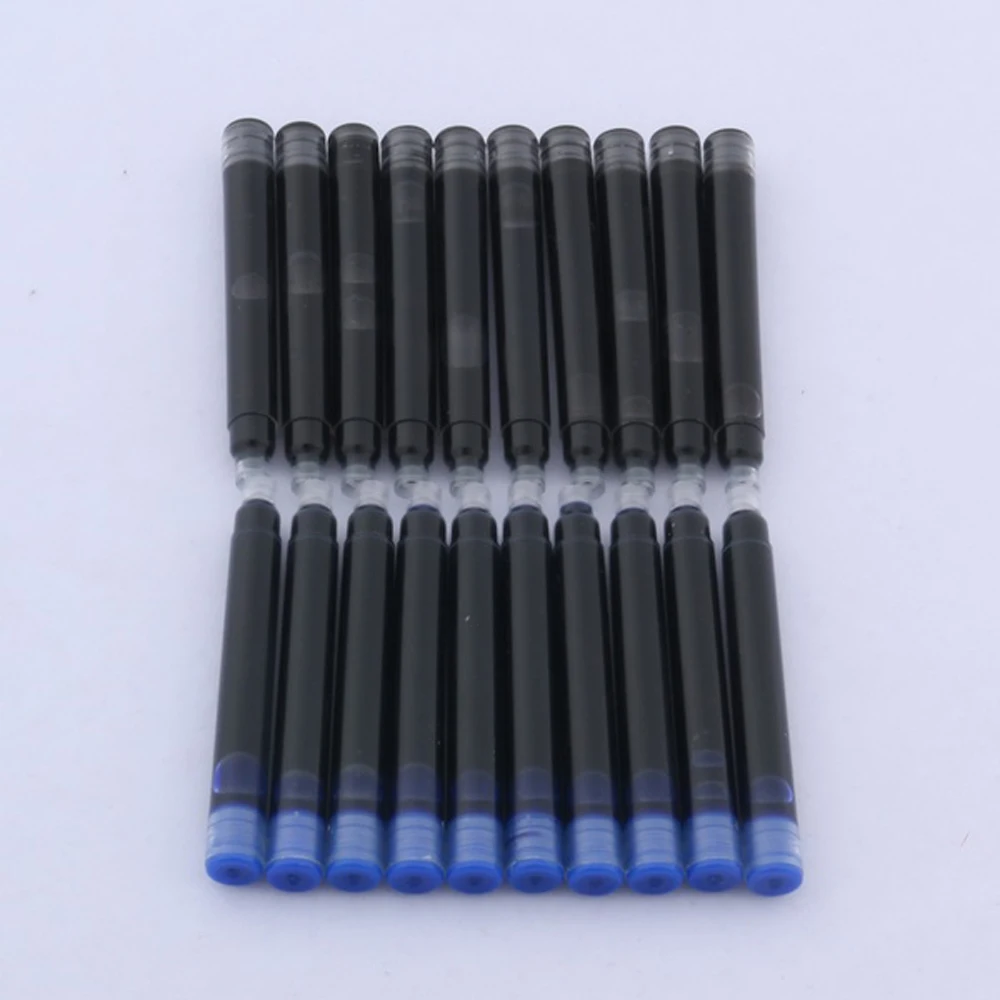High-Quality-25pcs-Black-Universal-Fountain-Pen-Ink-Cartridges-Pen ...