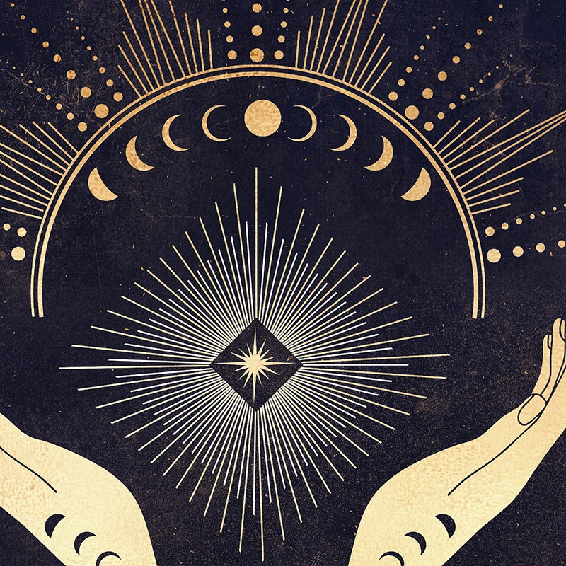 Prints Sun and Moon Print Witchy Wall Decor Witchy Decorations Witchy ...