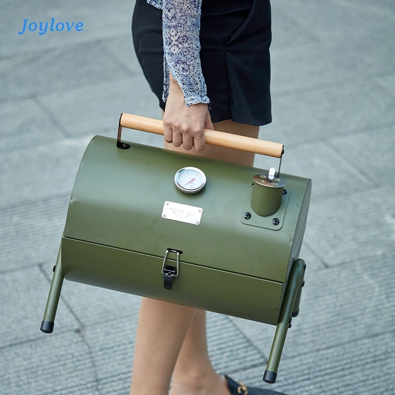 Joylove Portable Outdoor Barbecue Stove Full Set Charcoal Oven Tool Bbq ...