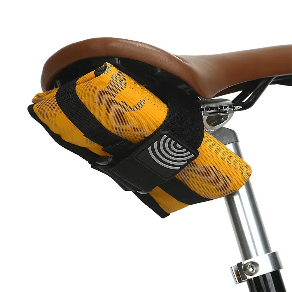 Bicycle Saddle Bag Mini Bike Seatpost Tail Bag MTB Road Bike Foldable ...