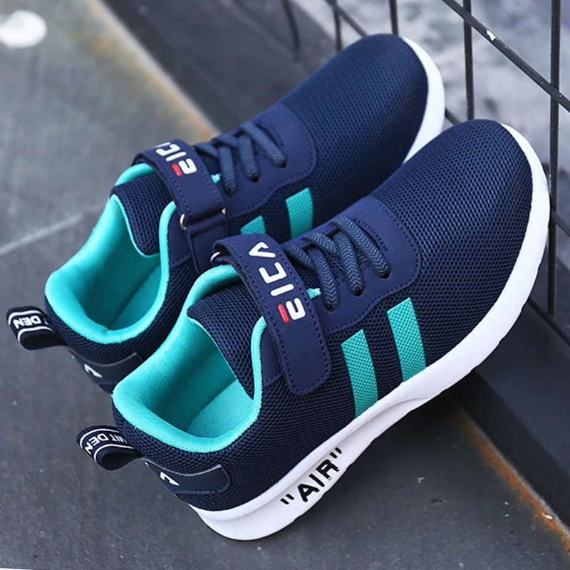 Kids-Fashion-Sneakers-Boys-Girls-Tennis-Shoes-Mesh-Breathable-Running ...