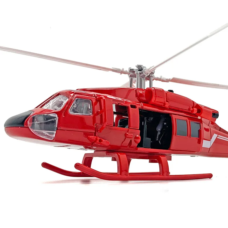 Alloy-Emergency-Rescue-Helicopter-Model-25-Cm-Toys-Fire-Alarm-Full-Die ...