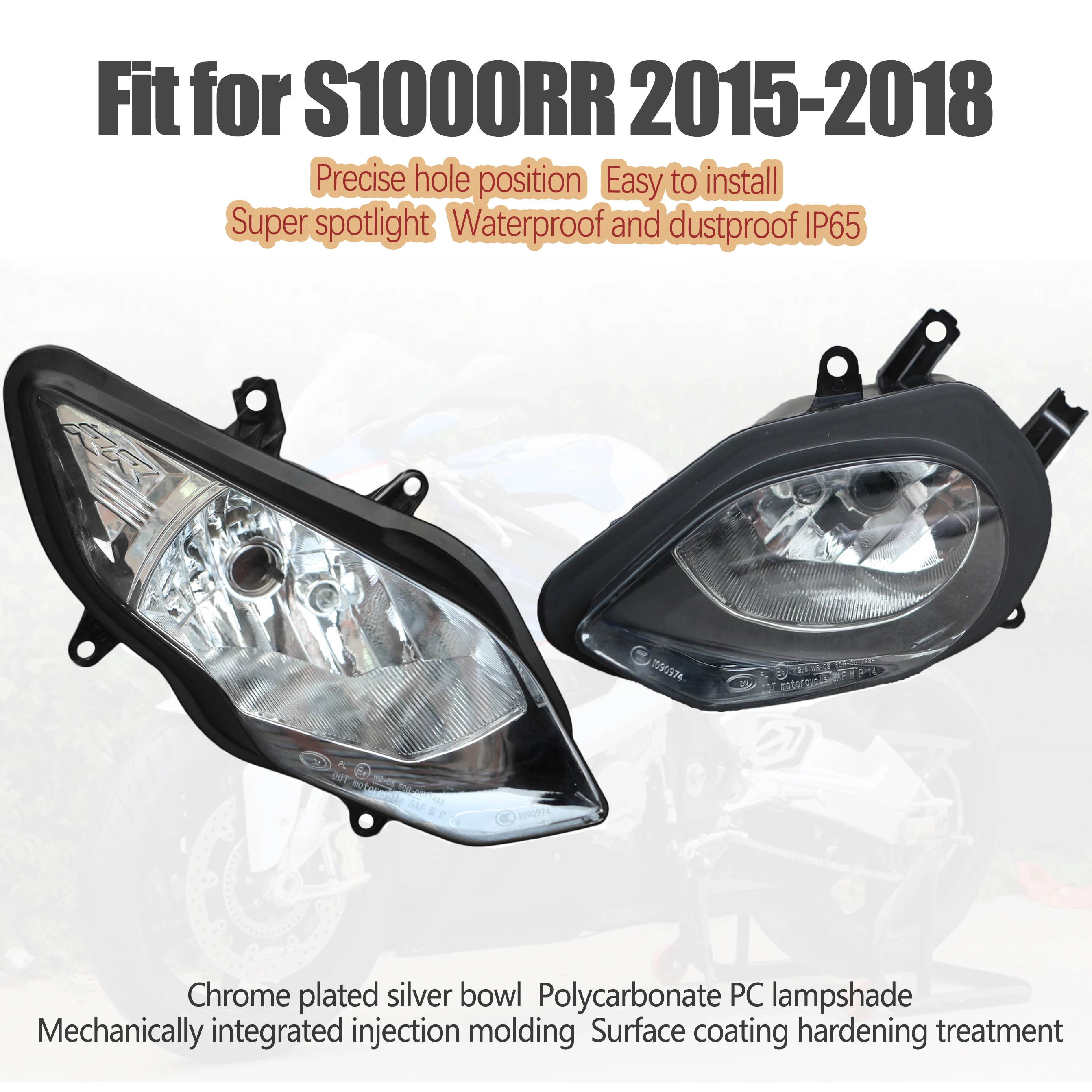 2015 Bmw S1000rr Front Headlights