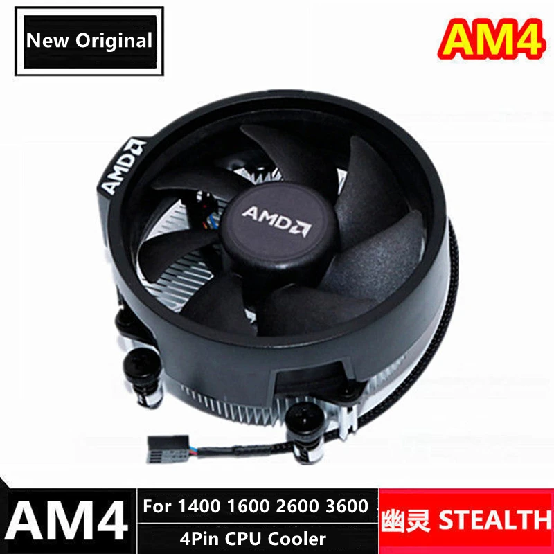 New AMD R3 R5 AM4 Original Radiator Efficient AMD CPU Cooler Ghost ...