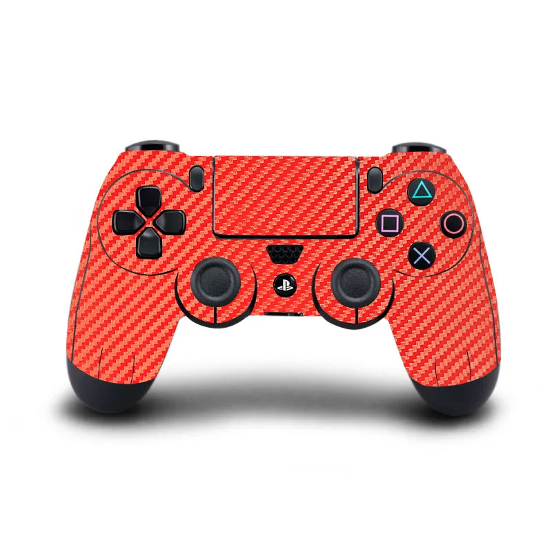 Carbon Fiber Skin Sticker for Sony PlayStation 4 DualShock 4 Controller ...