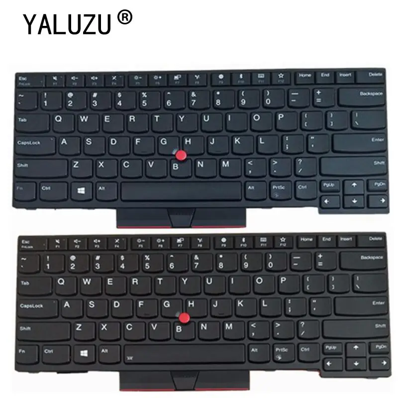 YALUZU US Backlit English keyboard for Lenovo Thinkpad E480 E485 L480 ...
