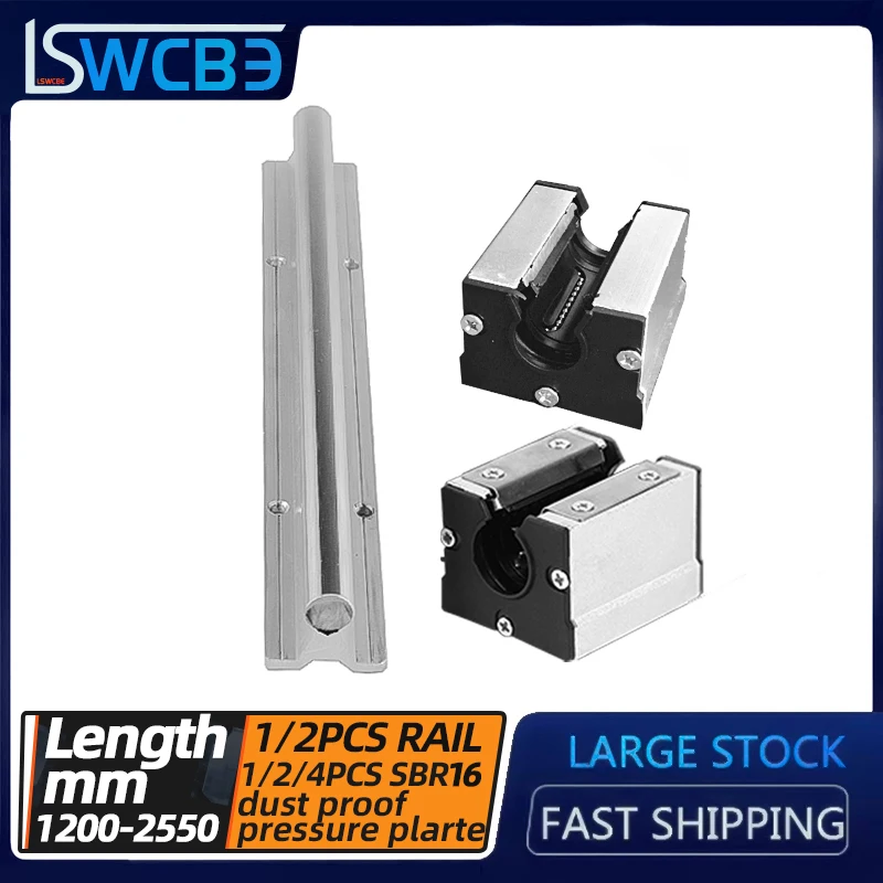 Open-box-type-linear-guide-slider-SBR16-rail-Dustproof-dustproof ...