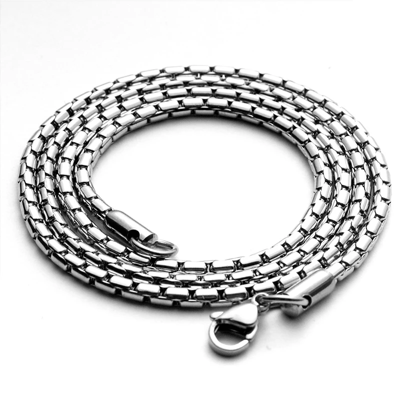 Men Necklace 2020 Stainless Steel Neck Chain For Men Cuban Link Chain ...