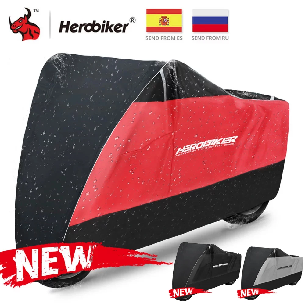 Herobiker Cubierta impermeable para motocicleta, protector de moto a ...