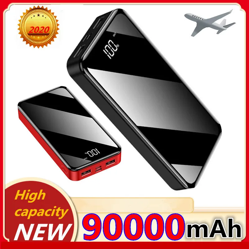 LED-Type-C-Input-Output-Power-Bank-90000-MAh-Two-way-Fast-Charging ...