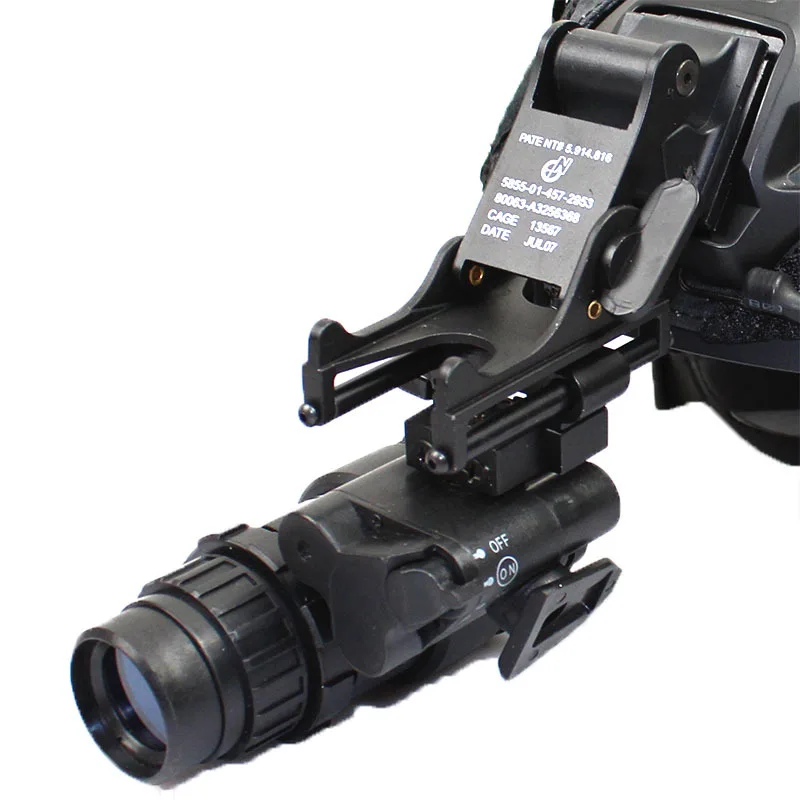 FMA Tactical Airsoft Helmet PVS 18 Night Vision Goggle PVS Model + Metal PVS Mount BK