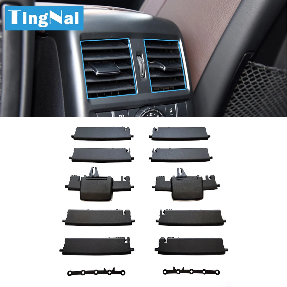 Car-Rear-AC-Air-Conditioner-Vent-Outlet-Grille-Slide-Clip-Repair-Kit ...
