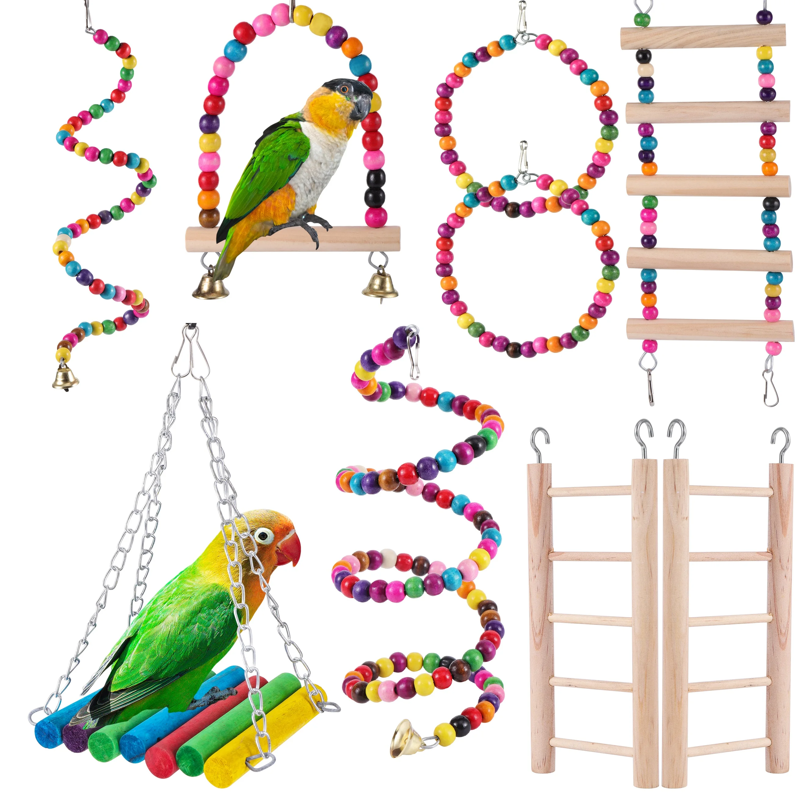 Budgie Parrot Toys Accessories | Training Accessories | Budgie Toys ...