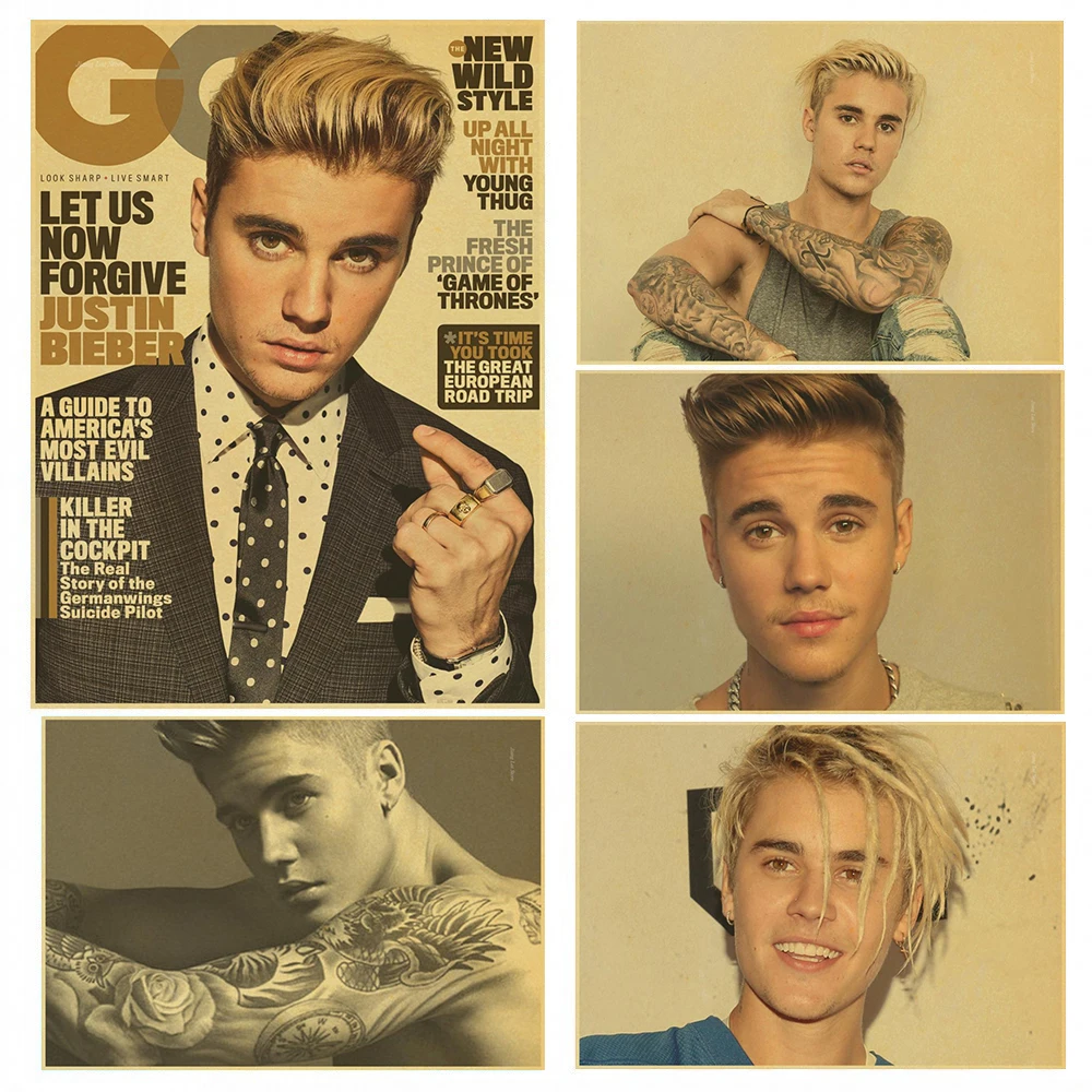 Justin Bieber Magazine Posters