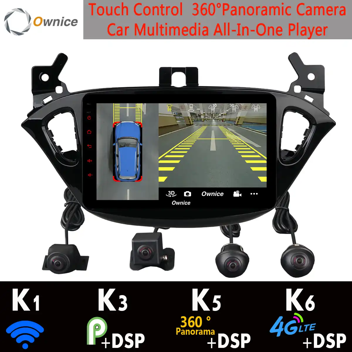 Auto DVD Player GPS Navigation For Opel Corsa E 2014~2018 Car Android Multimedia System HD ...