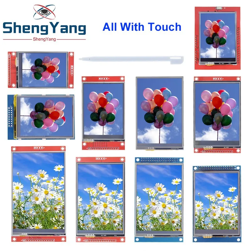 Pantalla-LCD-TFT-SPI-m-dulo-de-pantalla-t-ctil-colorida-interfaz-SPI ...