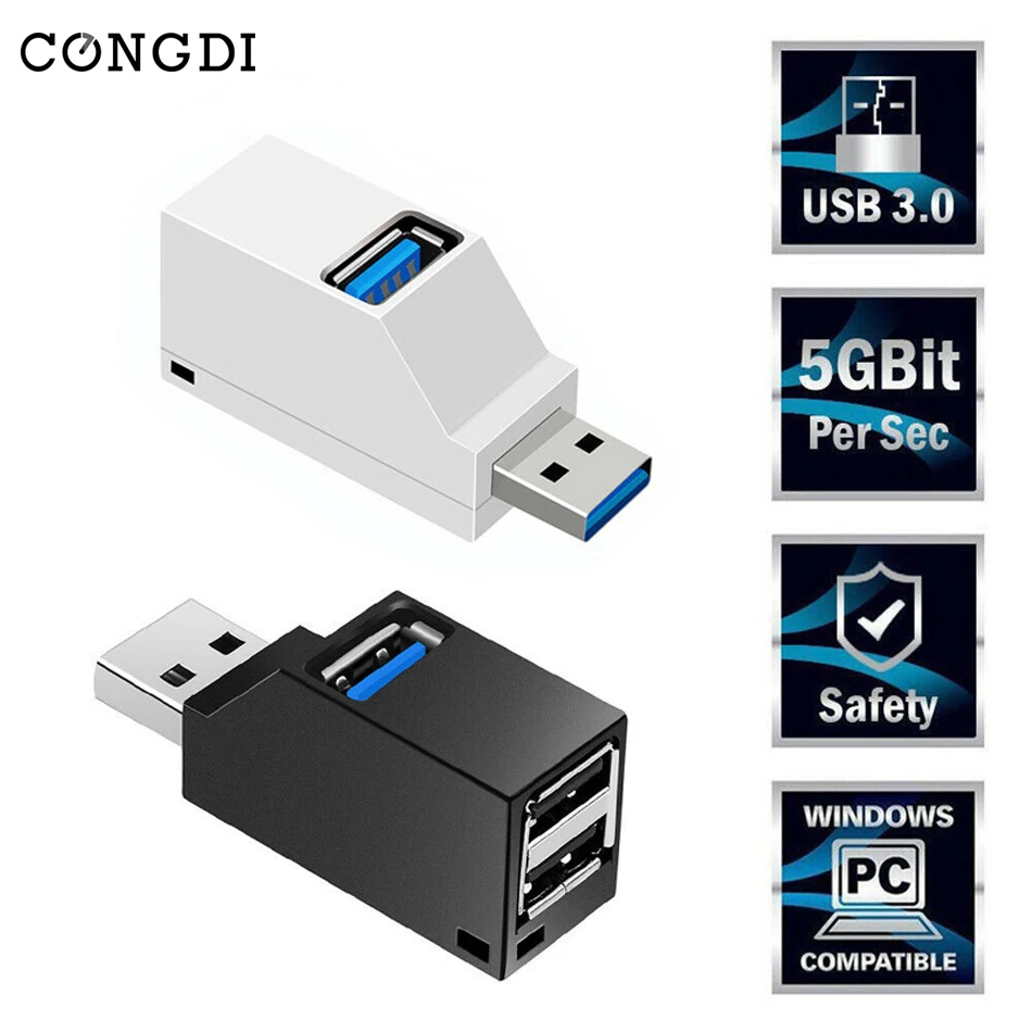 USB-3-0-Hub-Adapter-Extender-Mini-Multi-USB-Splitter-for-Computer ...