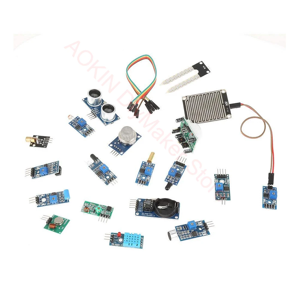 16 In Project Super Starter Kits Sensor Modules Kit For, 40% OFF