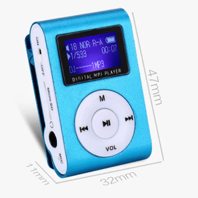 Mini Clip Mp3 Player