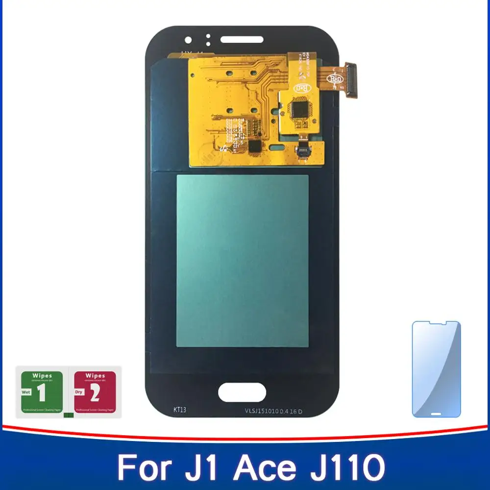 4.3 인치 오리지널 OLED J110 LCD 스크린 디스플레이 터치 디지타이저 센서 어셈블리, 삼성 J1 Ace J110 J110H J110FM 용|휴대폰 LCD ...