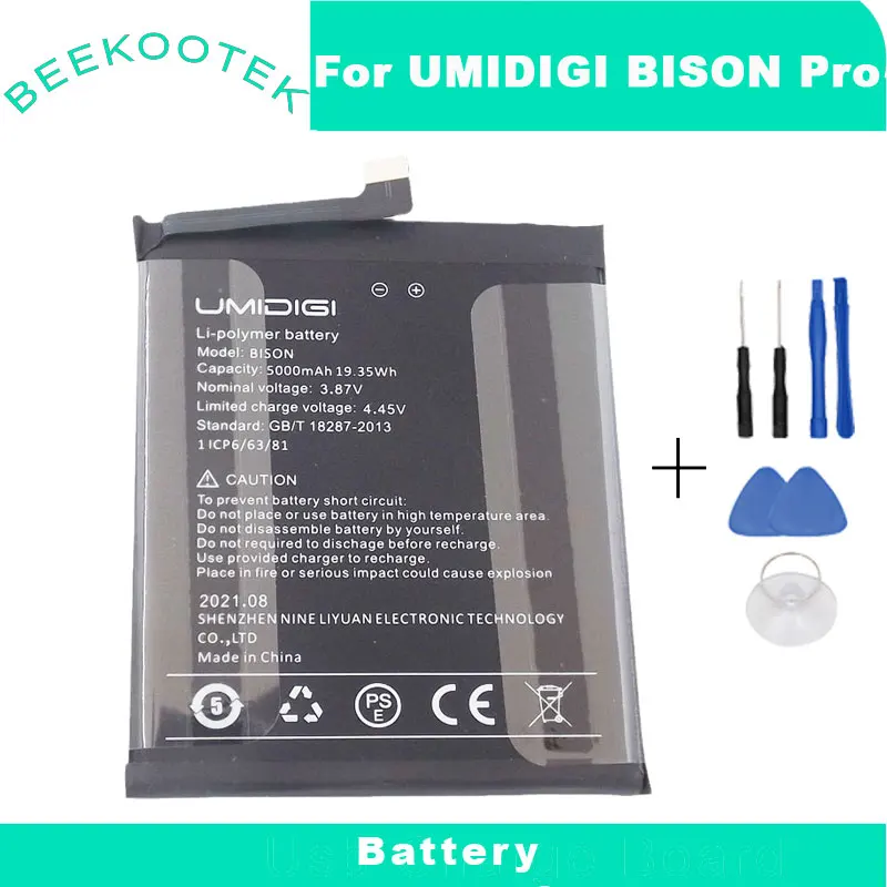Novo-original-umidigi-bison-pro-bateria-interna-bateria-do-telefone-m ...