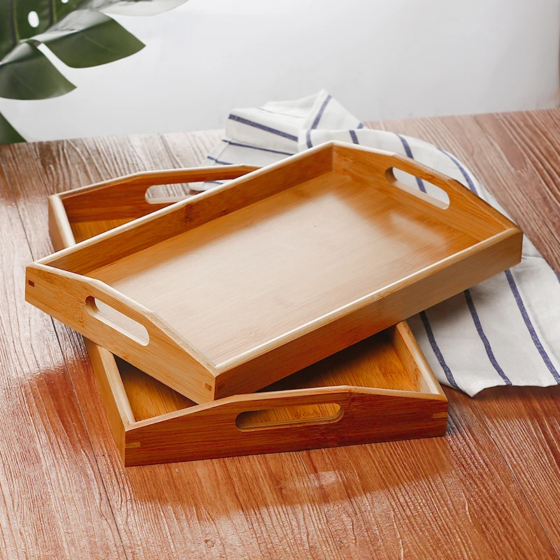 Large-Bamboo-Tea-Table-Tray-Creative-Minimalist-Wooden-Serving-Tray ...
