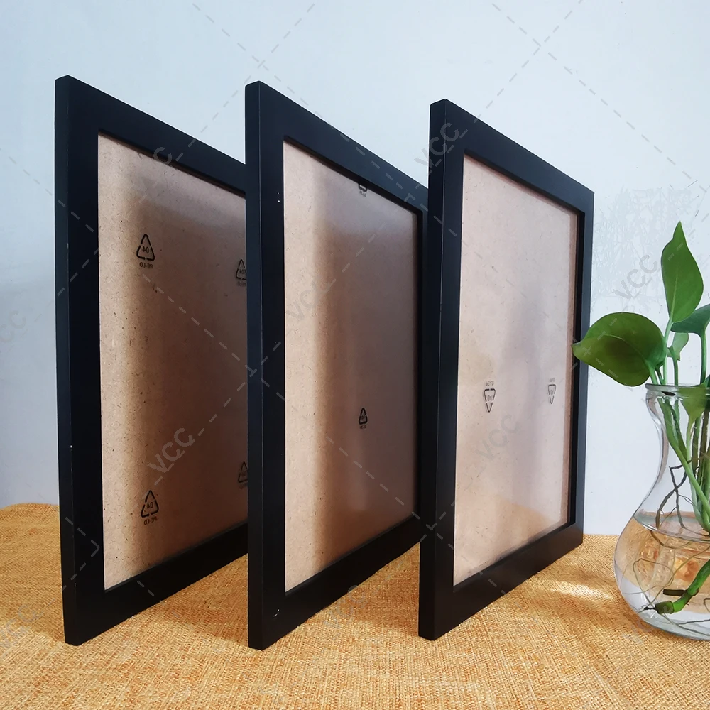 CADRE PHOTO,Black Frames-9X13cm--Cadres de Photo en bois naturel, cadre ...