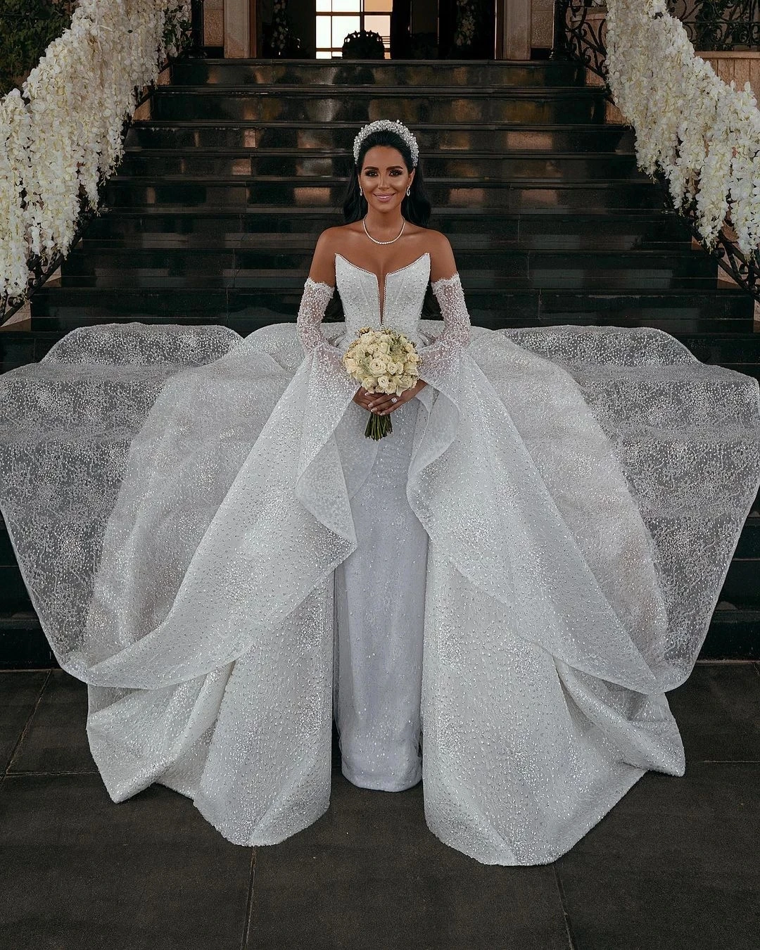 Mermaid Wedding Dress With Bling