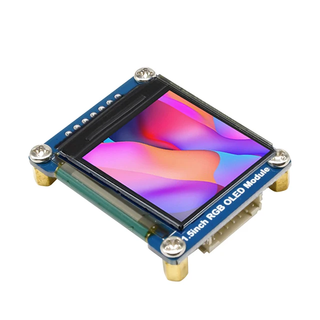 1,5 Hüvelykes Rgb 6-Bites 65K Oled Kijelző Modul 128*128 Színes ...