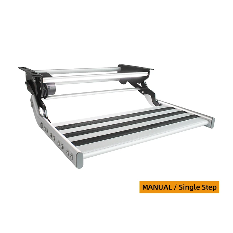 DREAMRV Entry Doorway Manual Folding Ladder Step Motorhomes Aluminum ...