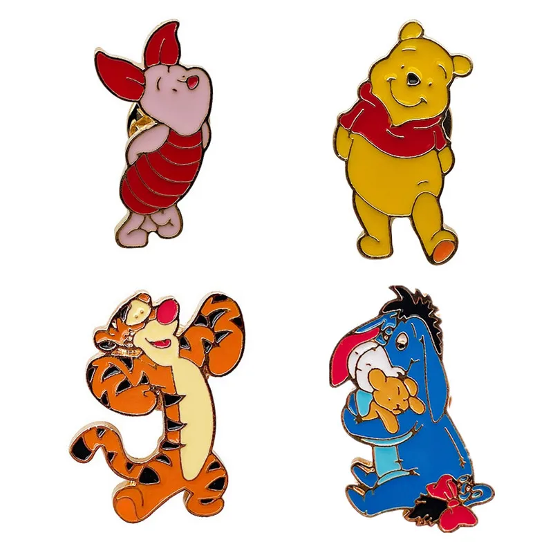 Insignia-de-Metal-de-Disney-broche-de-dibujos-animados-de-Winnie-the ...