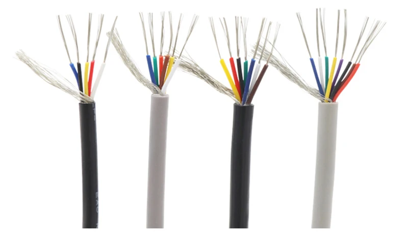 Экранированный провод аудио, 10 м, 30, 28, 26, 24, 22, 20, 18 AWG ...