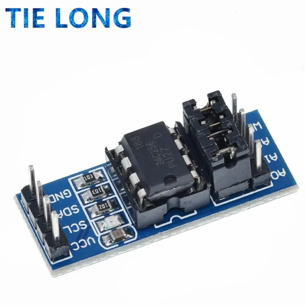 Módulo de memoria EEPROM para arduino, interfaz I2C, AT24C256 24C256 ...