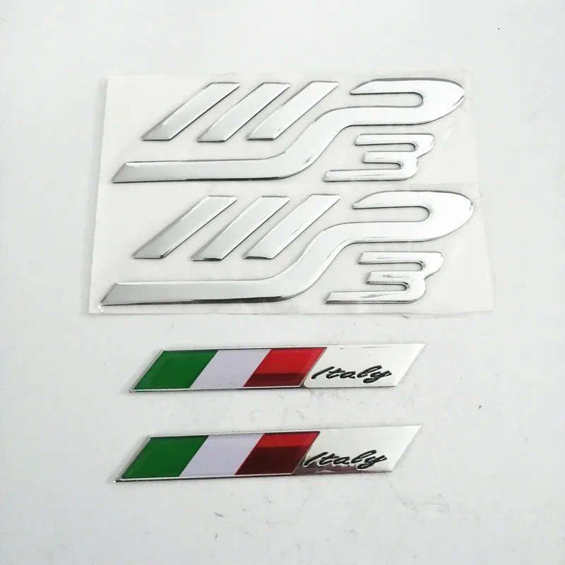 Silver-Italy-Italia-Sticker-Emblems-3D-Logos-Motorcycle-Stickers-For ...