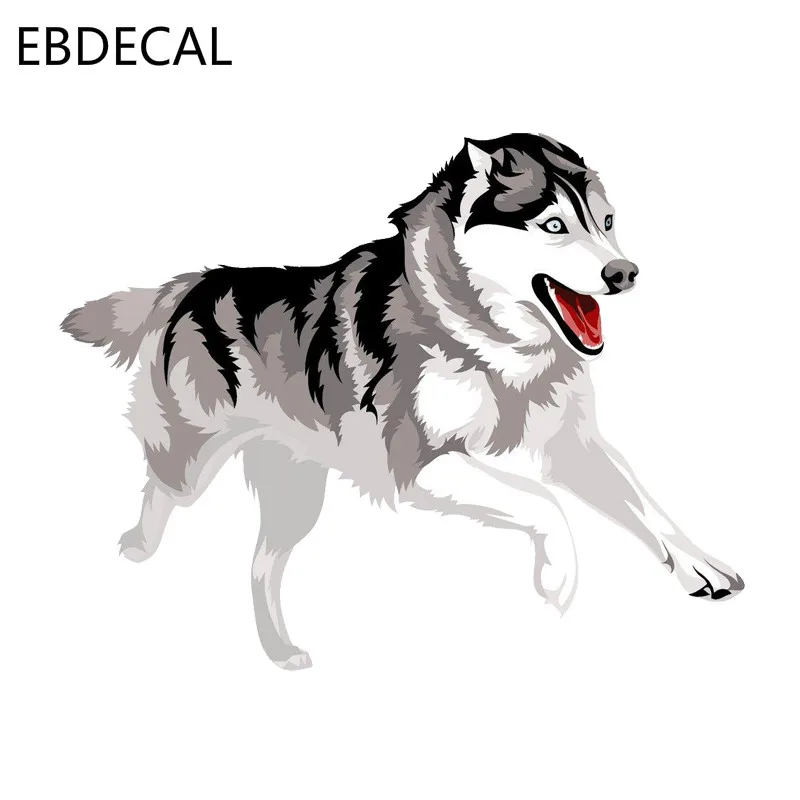 EBdecal divertido Running cabeza de Lobo Calcomanía para Auto coche ...