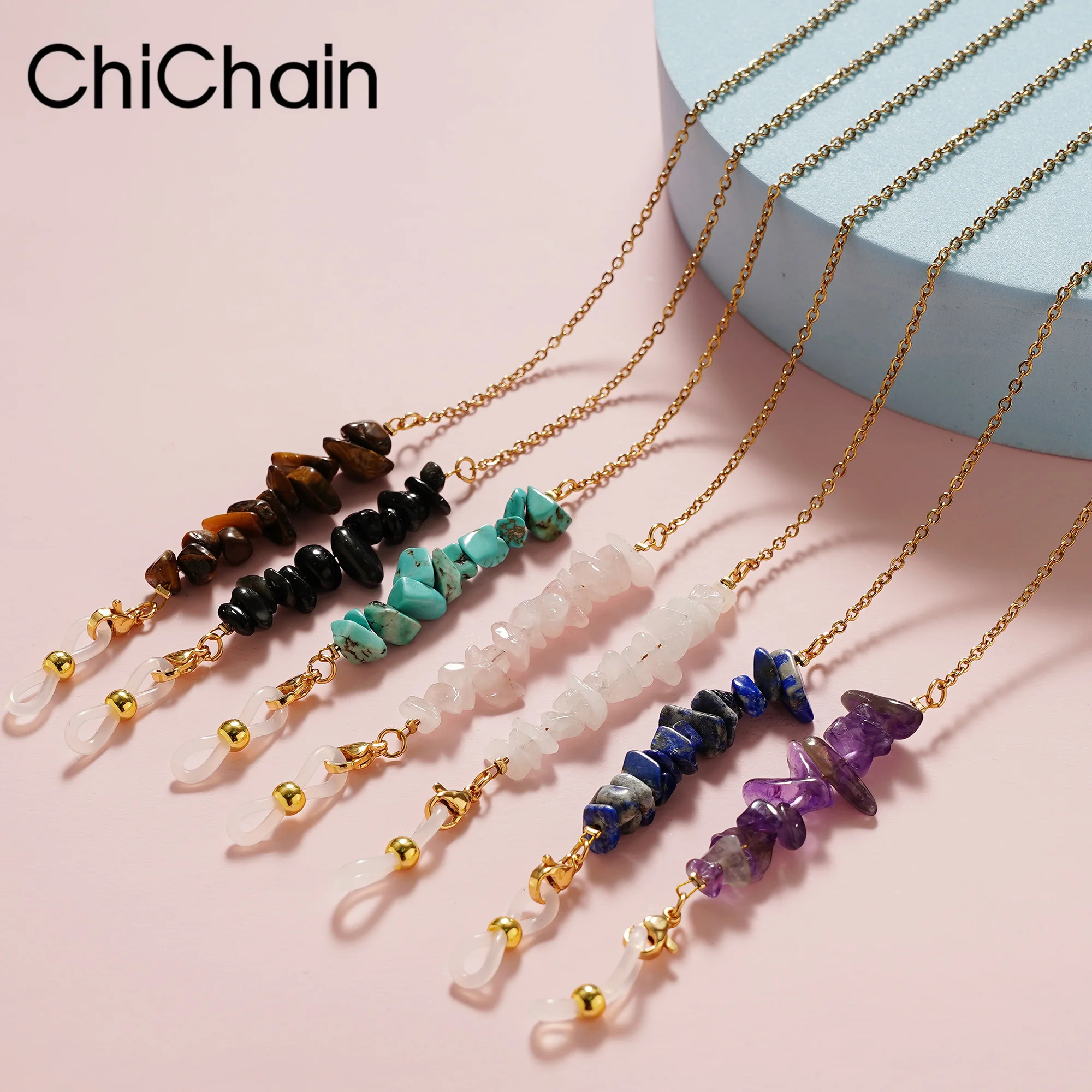 Fashion-Stone-Beads-Chain-Handmade-Eyeglasses-Chain-For-Reading-Glasses ...