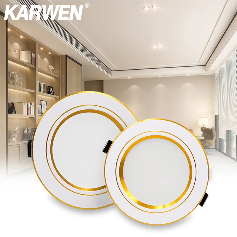 Ceiling Lights Living Room Spotlights | Led Downlights 220v Led Ceiling ...