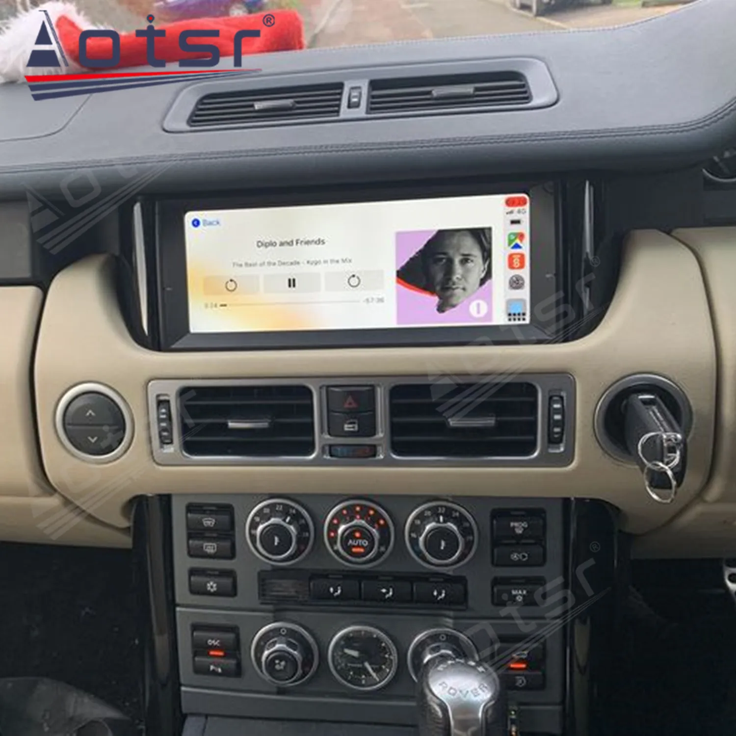 랜드 로버 레인지 로버 V8 L322 128 2002 용 2012G 안드로이드 차량용 멀티미디어 라디오 플레이어 스테레오 자동 ...