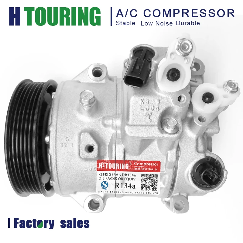 AC Compressor For Toyota RAV4 Camry 2.5L 2009-2017 TSE17C Car ...