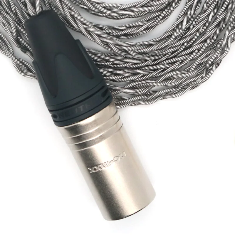8-cores-Graphene-4Pin-XLR-Balanced-Upgrade-Cable-for-HIFIMAN-JVC-Meze ...