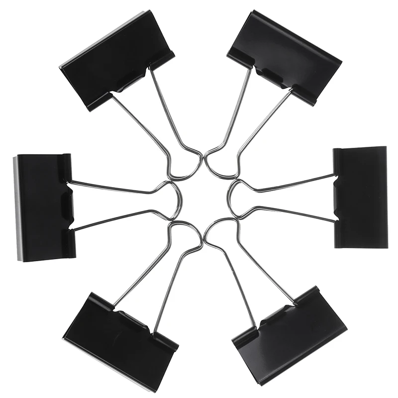 Clips de Metal para encuadernación, Clip de papel de 51mm, suministros ...