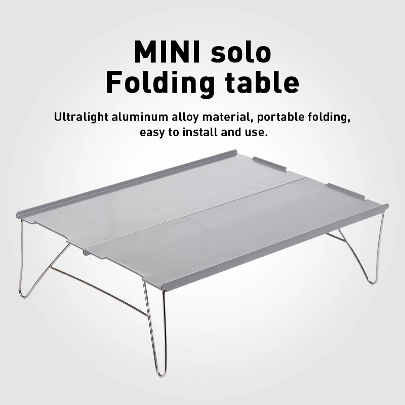 Ultralight outdoor Camping portable mini table Tourist foldable picnic ...