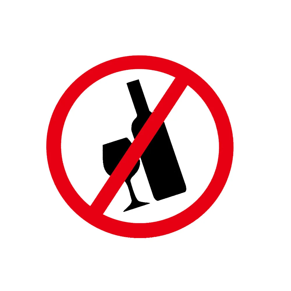 No Drinking And Driving Symbol