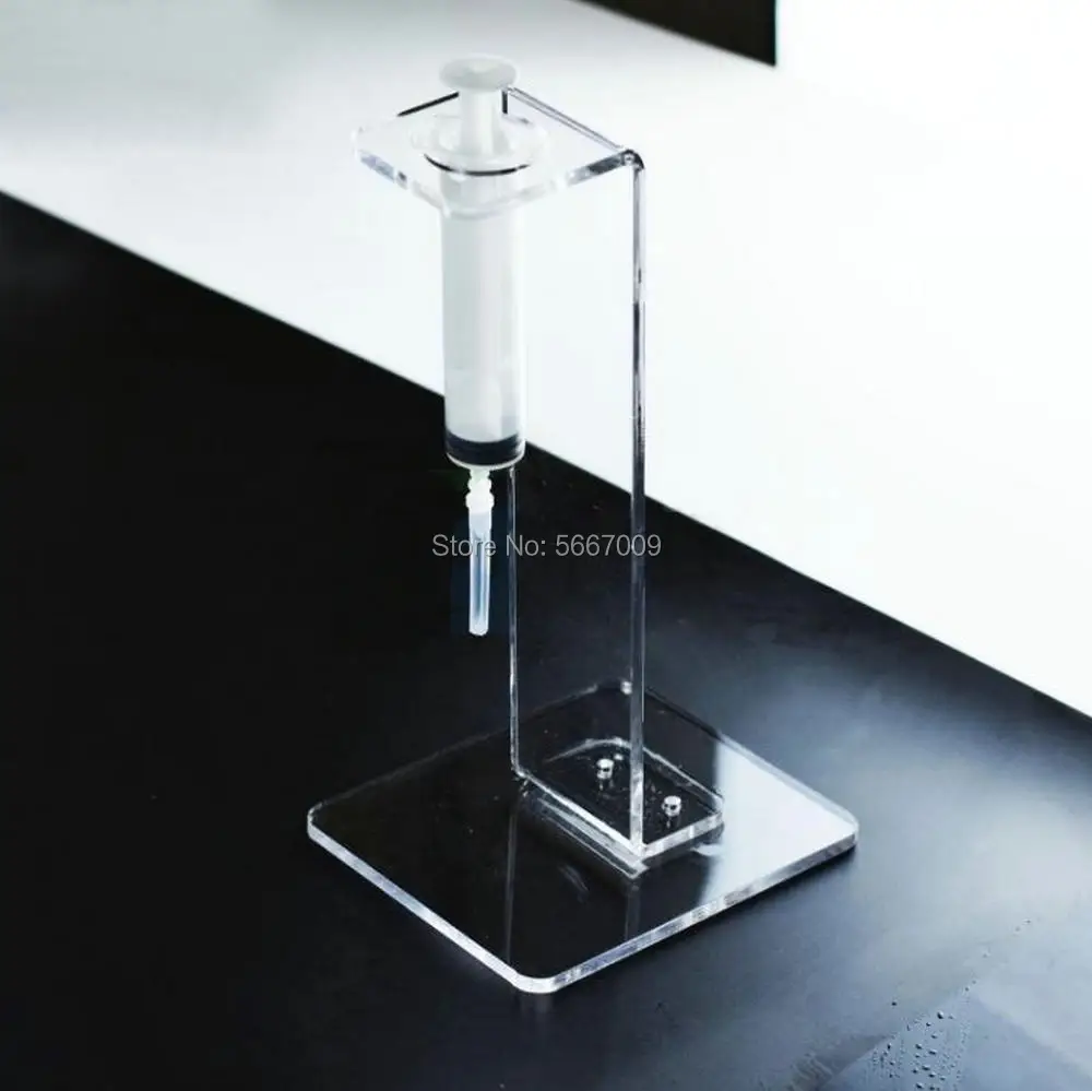 1PCS-Organic-Glass-injection-syringe-Stand-PMMA-Support-Rack-Lab ...
