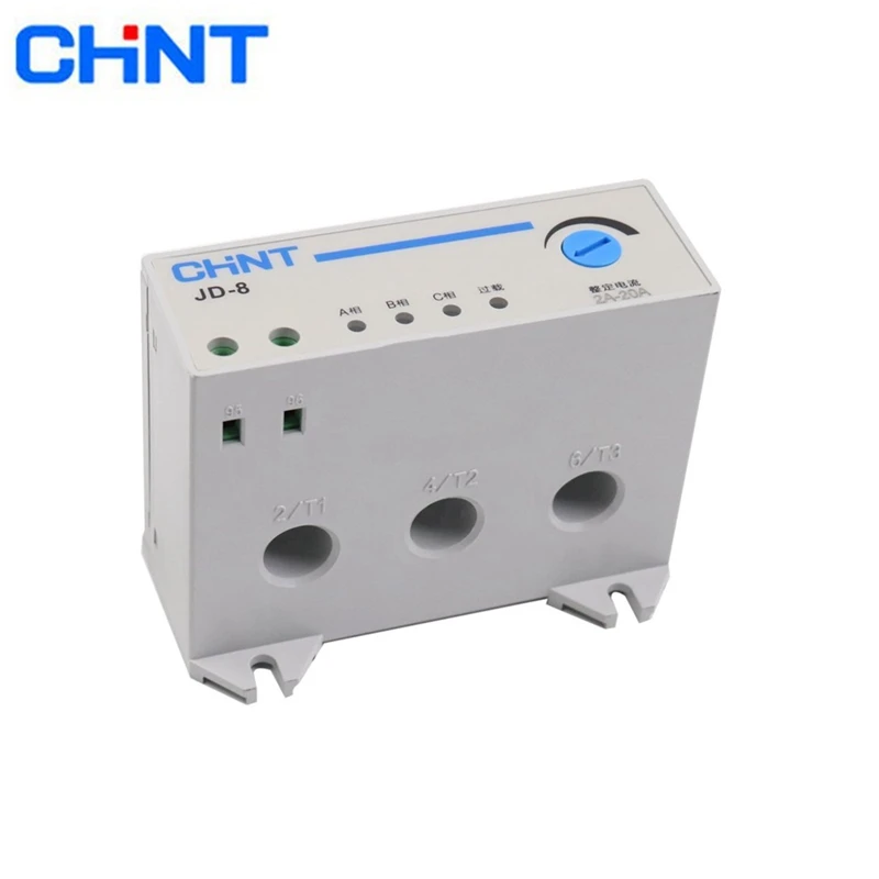 Original CHINT Integrated Motor Protector 380V JD-8 160-400A 80-200A 220V Overload Lass/Loss of ...