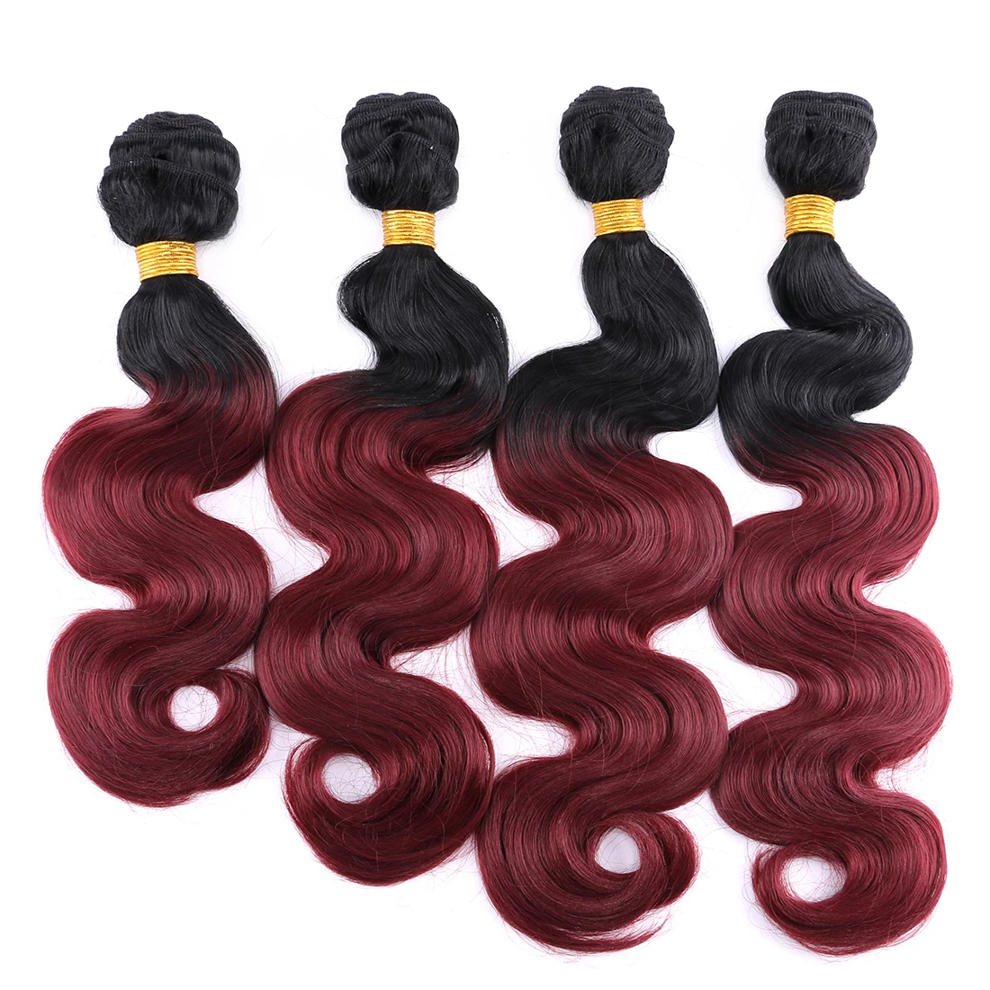 Extensiones de Cabello sintético brasileño para mujeres negras ...