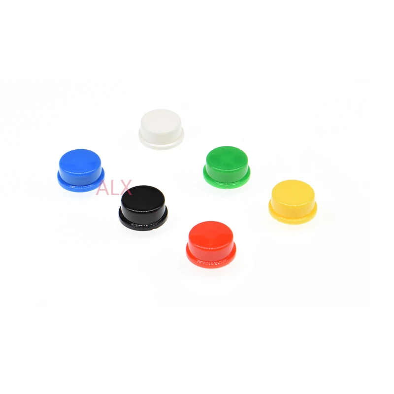 50PCS-round-Tactile-Button-caps-for-B3F-4055-12X12X7-3MM-Micro-TACT-Key ...