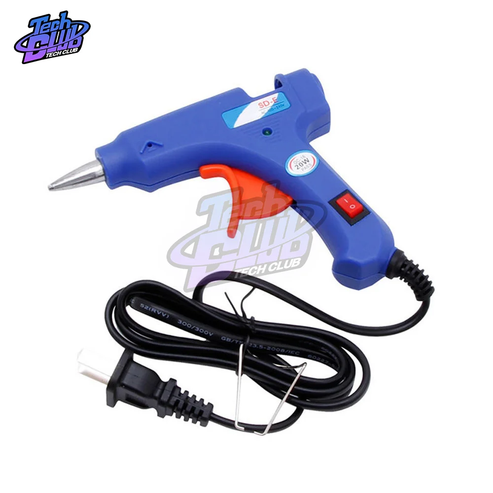 20W High Temperature Heater Hot Melt Glue Gun Repair Tool Mini Heat Gun ...